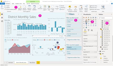 overzicht van de rapporteditor power bi microsoft learn