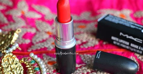 MAC Lipstick In Lady Danger Review FYI FOTD LIPS N BERRIES