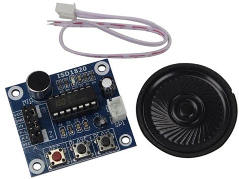 ISD Recording And Playback Module With On Board Mic And Loud Speaker Majju PK