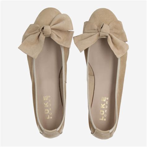 Lüke Schuhe Sibilla Camel Ballerina In Brown Buy Online