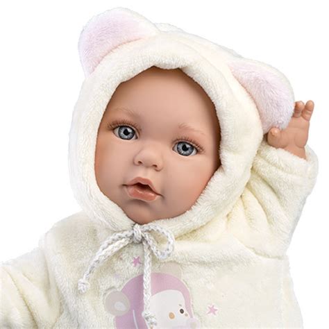 Llorens Julia Baba Macifüles Rugdalózóban Cumival 42cm Vásárlás A Játékshopban