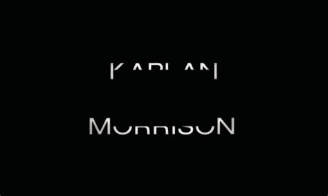 Kaplan Morrison Audiovisual Identity Database