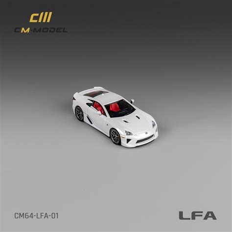 Cm Model 164 Lexus Lfa Pearl White Cm64 Lfa 01 Horizon Diecast