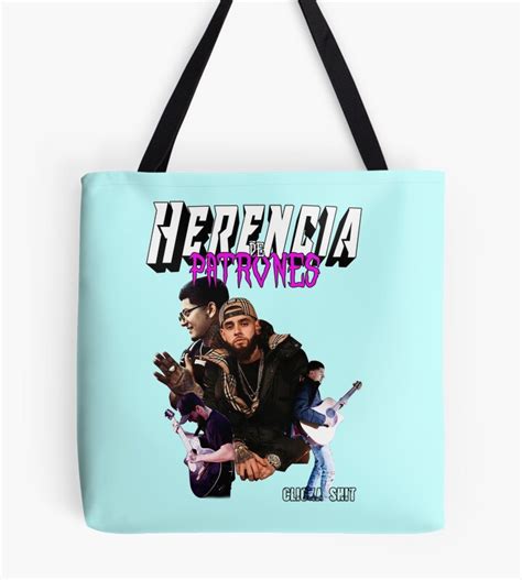 Herencia De Corrido Patrones World Tour Concert White Tote Bag