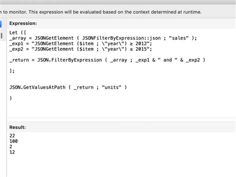The Filemaker Filtering Json Function Proofgeist