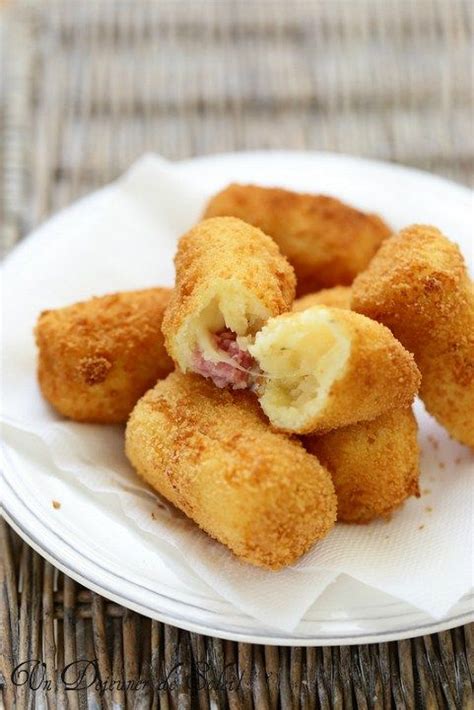 Crocchè Les Croquettes De Pommes De Terre Italiennes Un Déjeuner De Soleil Recette