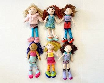 Vintage Groovy Girls Dolls Set Of 5 Etsy