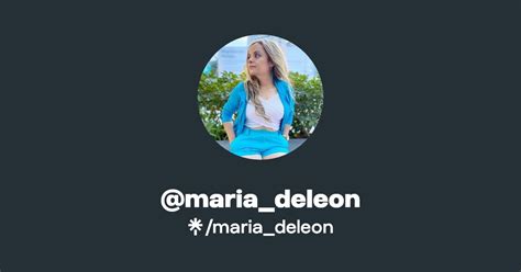 Mariadeleon Facebook Tiktok Linktree