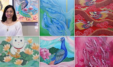 Auspicious Objects On Canvas