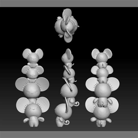 Stl File Pokemon Maushold 🐉・3d Printable Model To Download・cults