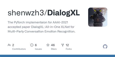 GitHub Shenwzh DialogXL The PyTorch Implementaion For AAAI Accepted Paper DialogXL All