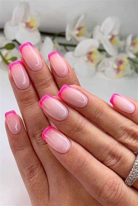 Top 20 Amazing French Manicure Designs Stylish Nails Nail Colors