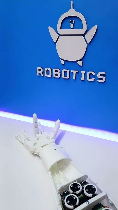 ارم روبوت Inmoov 💥💙 روبوتكسللمشروعاتالهندسيةوالطباعةثلاثيةالابعاد