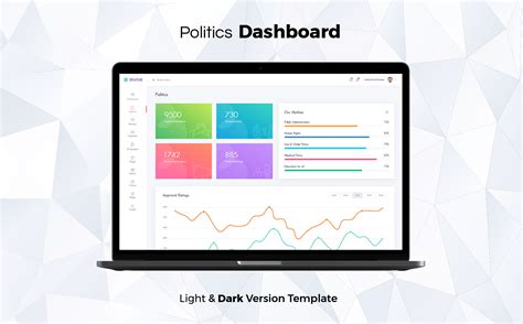 Politics Admin Dashboard Ui Elements