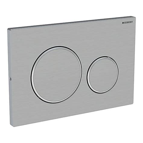 Plaque De Commande Sigma 20 Double Touche Anti Vandalisme Téréva
