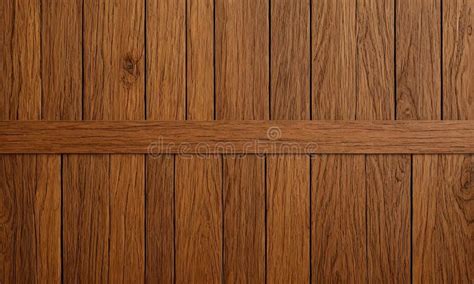 Close Up View Wooden Wall With Vertical Planks And Horizontal Panels Creating Textured And Warm