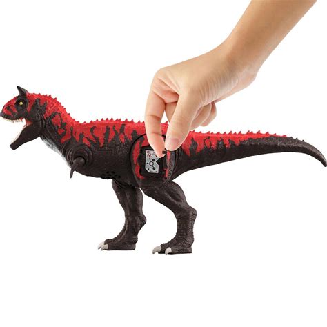 Carnotaurus Real Feel Skin Jurassic World Reimagined Mattel Dinoloja