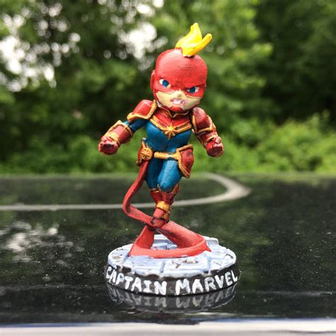 Captain Marvel Chibi By Lordmck On Deviantart