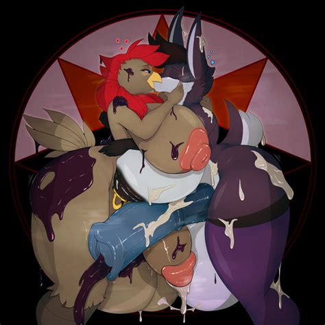 Rule 34 Absurd Res Big Breasts Big Penis Black Cum Bodily Fluids Breasts Colored Cum Cum Cum