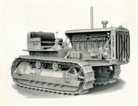 Iron Profile The Caterpillar D8 Through History Classic Construction