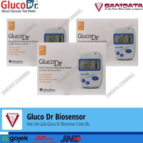 Promo Alat Cek Gula Gluco Dr Biosensor Glucometer Glucodr Biosensor Diskon 17 Di Seller