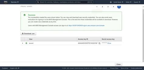 Laravel Amazon S3 File Upload Tutorial