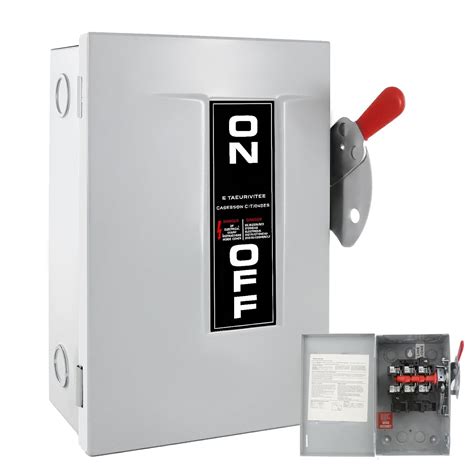 30 Amp Safety Switch 3p 110v240v Disconnect Box Non Fused Durable