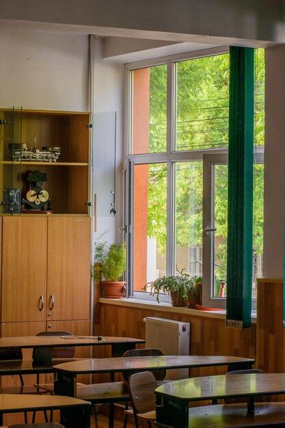 Premium Photo Vertical Shot Of A Classroom Interior