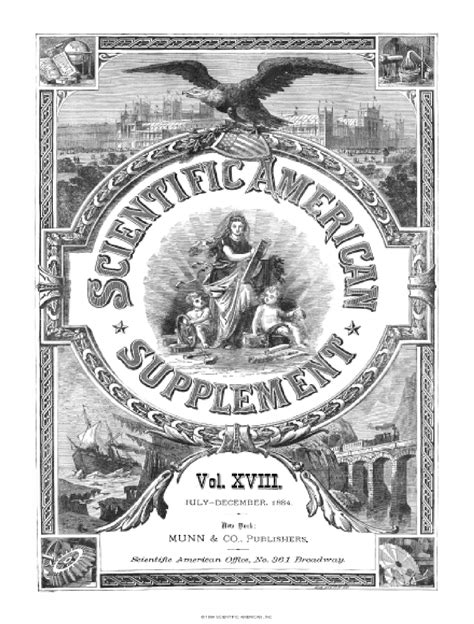 Scientific American Supplements Volume 18 Issue 444supp Scientific