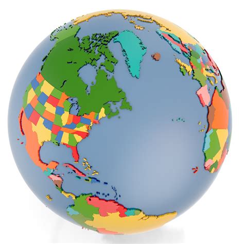 World Globe 3d 3ds