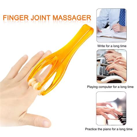 Finger Massager Hand Massage Mini Portable Easy To Use In Travel Office