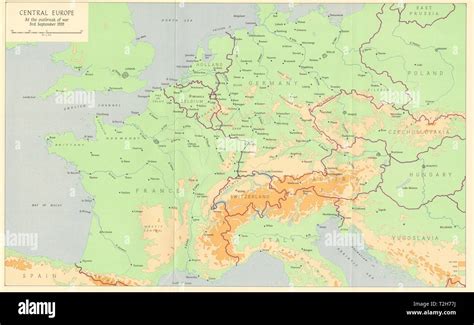 World War 2 Map 1939