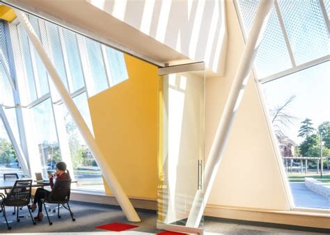 Zas Creates Toronto Library With Curved Walls And Slanted Windows