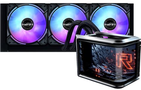 Asus Unveils New Aio Liquid Cpu Coolers At Ces 2025 Rog Ryuo Iv Slc
