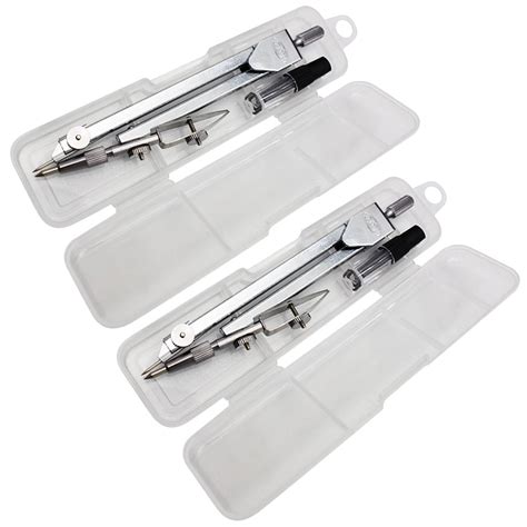 Drawing Compass Metal Compasses Tools Portable School Supplies Student