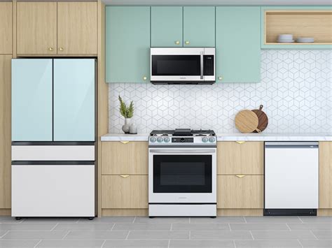 Bespoke Smart Over The Range Microwave With Vent 19 Cu Ft In White