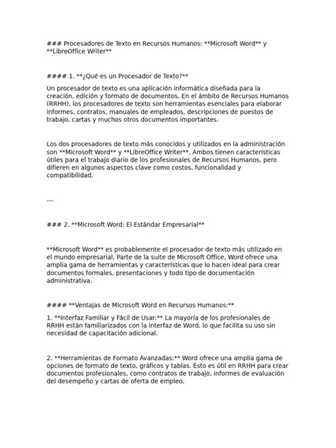 Tema31 Procesador De Texto Pdf