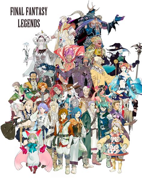 Final Fantasy Legends By Giovannimicarelli On Deviantart