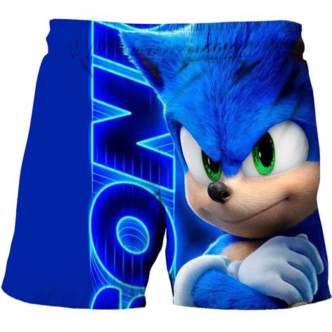 Sku Aw19 Nov Dec 3pk Sonic The Hedgehog Trunks Film Relea Blue Artofit