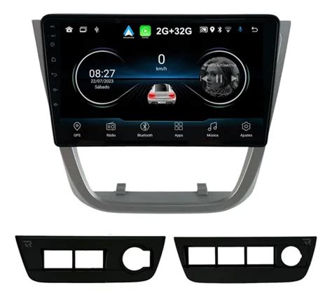 Kit Multimidia 9 Polegadas Android Vw Gol Saveiro Voyage G5 Frete Grátis