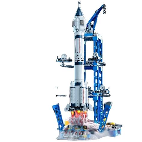 Set Constructie Nava Spatiala Pentru Copii 458 Piese De Constructie