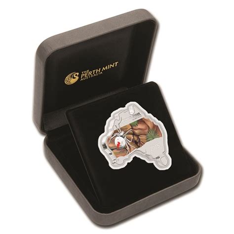 Buy 2015 Australia 1 Oz Silver Redback Spider Map Shape Apmex