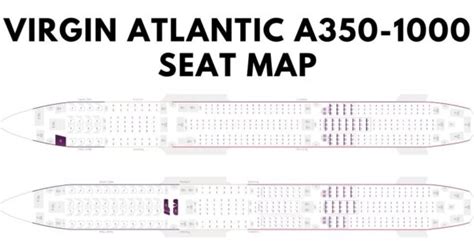 Airbus A350 Seat Map With Airline Configuration