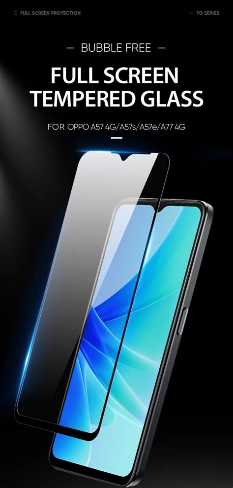 Tempered Glass Screen Protector For Oppo A57 4g A57s A57e A77 4g