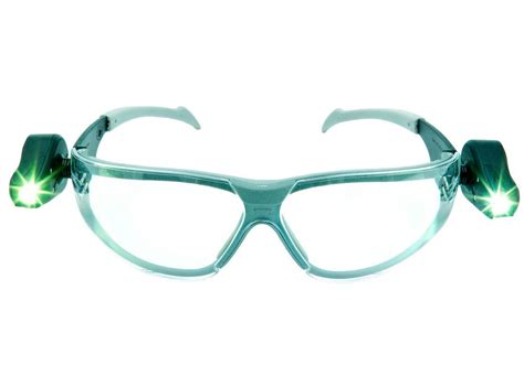 3m Safety Glasses Led Light Vision With Led Lighting Clear