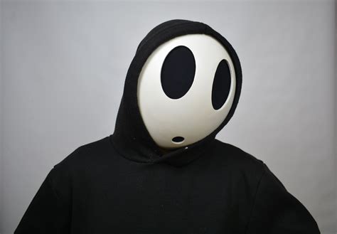 Shy Guy Mask Ski Mask Shy Gal Mask Shy Guy Costume Full Face Etsy Polska