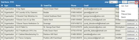 Export Data From Grids