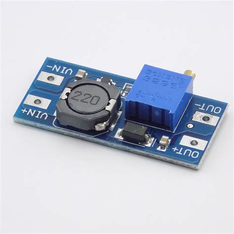 4pcs Dc Dc ปรับ Boost โมดูลแหล่งจ่ายไฟ Max เอาต์พุต 28v 2a แผ่น Step Up