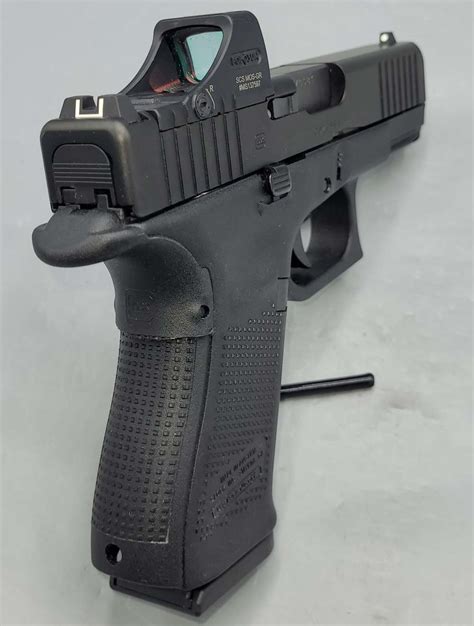 Glock G19 Gen5 Mos 9mm Luger 4 02 Semi Auto Pistol Black Polymer Frame
