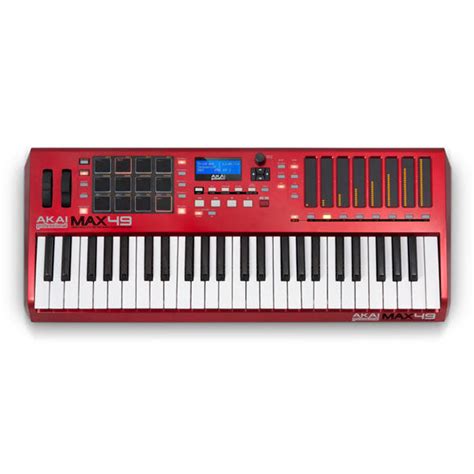 Bajaao Com Buy Akai Max49 Usb Midi Cv Keyboard Controller Online India Musical Instruments